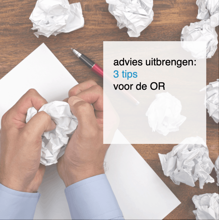 advies uitbrengen: 3 tips voor de OR - CT², creative thinking coaching ...